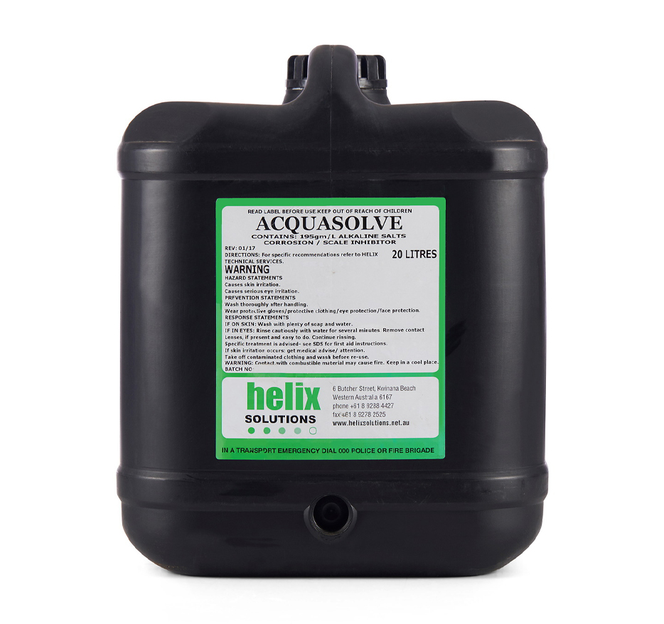 Acquasolve - Anti Corrosion & Scaling Agent | Helix Solutions